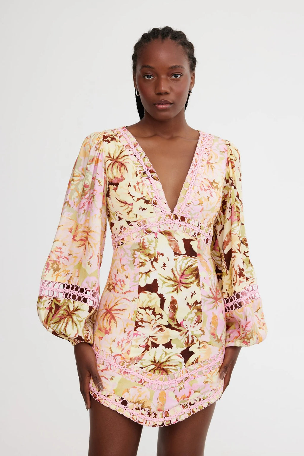 Significant Other Nicole Mini Dress in Jungle Mix – Cattivo