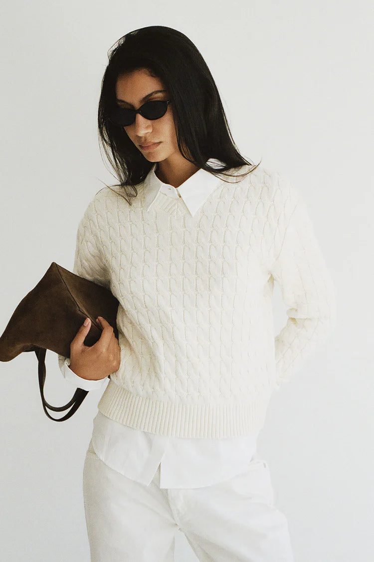 Prince Cable Knit Sweater by Frankies Bikinis – Cattivo